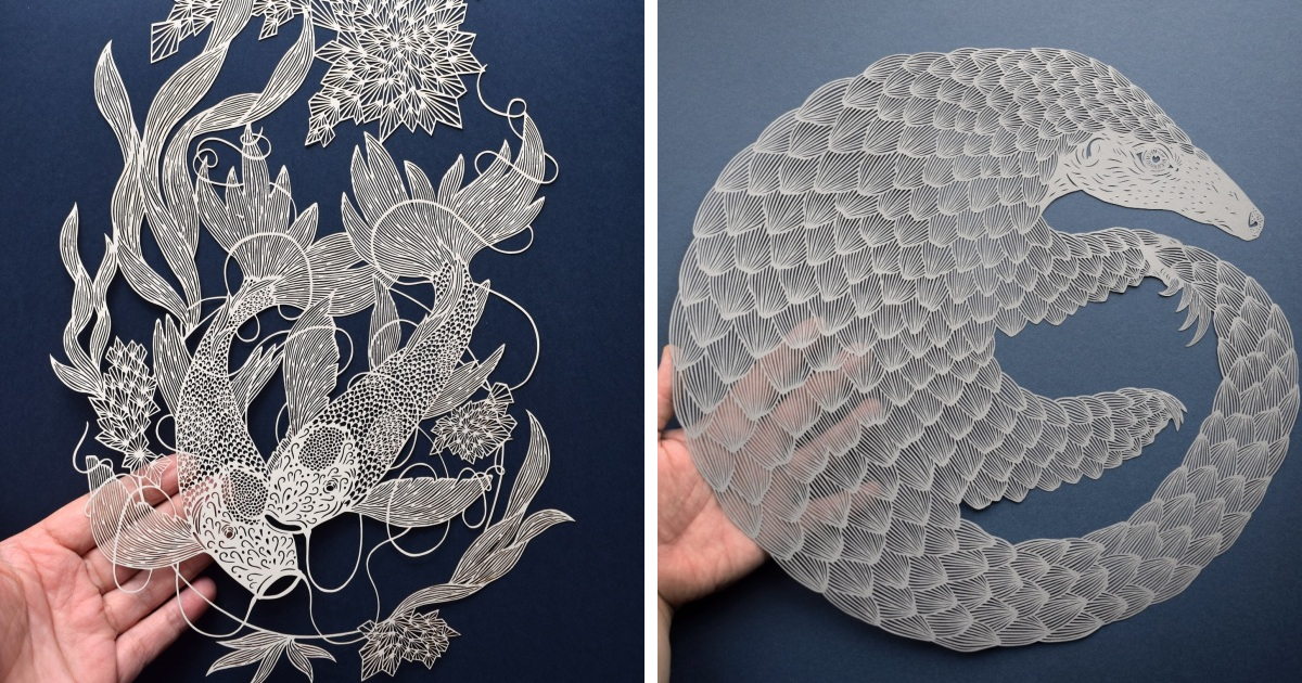 Papercut Artist Creates Intricate And Beautiful Designs Inspired By ...