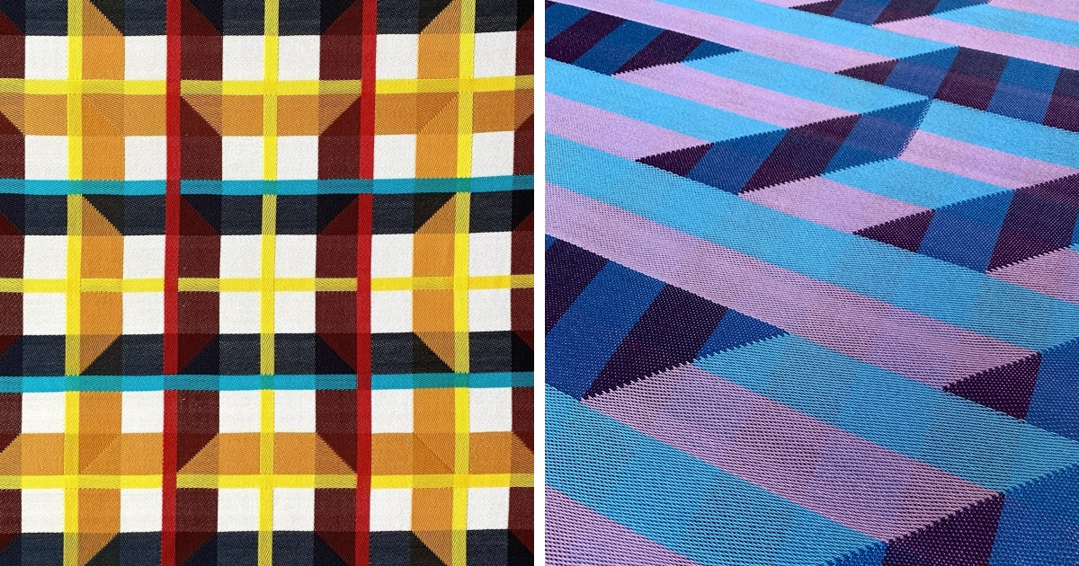 Artist Crafts Hypnotic Geometric Textiles That Appear 3D (26 Pics ...