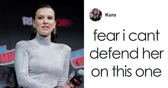 “So Wrong”: Millie Bobby Brown Slammed After Awkward $200 Photo With ...