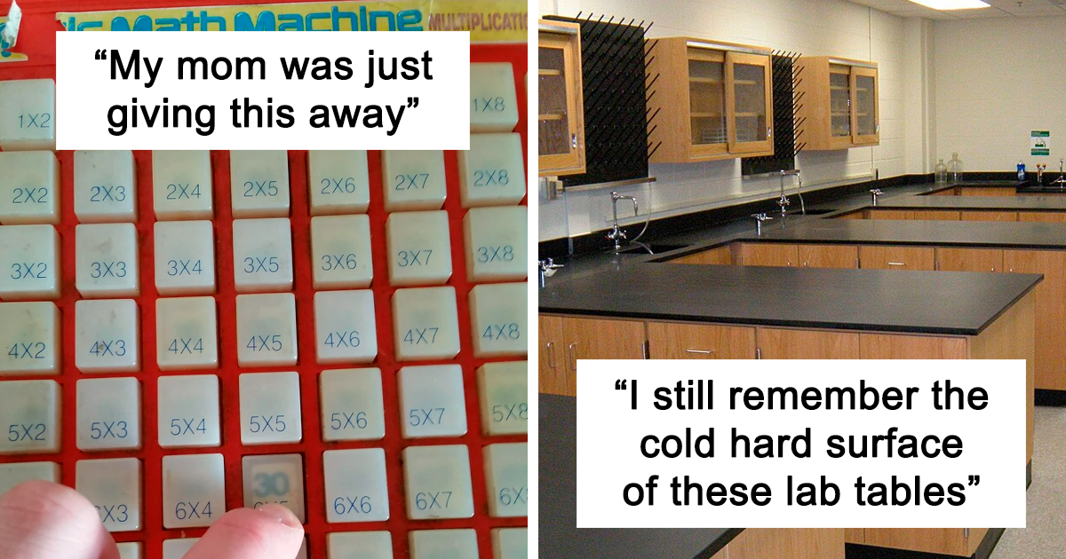 50 Vintage School Items That Prove We Peaked Decades Ago | Bored Panda