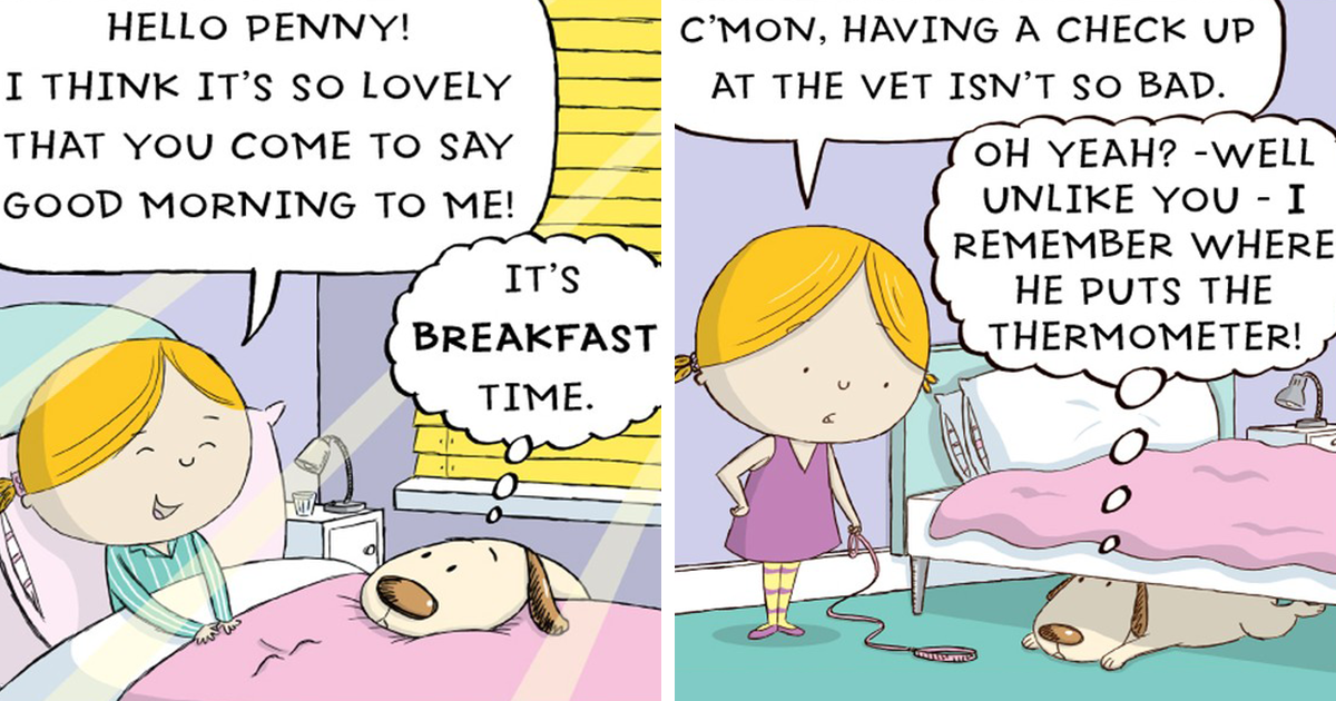 This Artist Created 35 Adorable Comics That Perfectly Capture A Dog’s ...