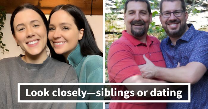 50 Photos Of Pairs Who Look Alike And Only Two Options: Guess If They ...