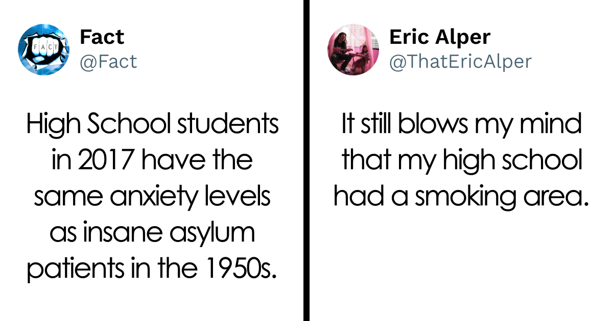 “We Survived That?” 30 High School Experiences That Are Too Unhinged To ...
