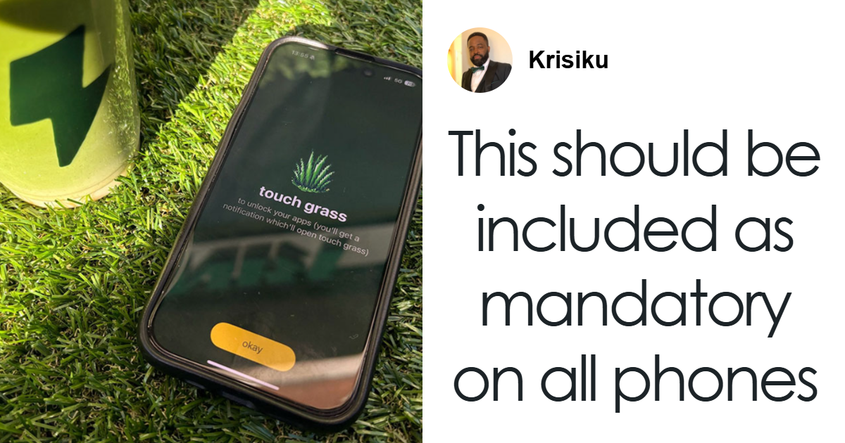 “This Is Awesome”: Users Are Forced By App To ‘Touch Grass’ To Unlock ...