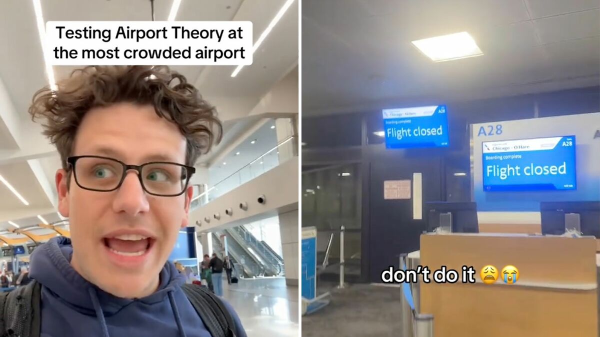 TikTok’s “Airport Theory” Trend Is Backfiring, And People Are Missing Flights | Bored Panda