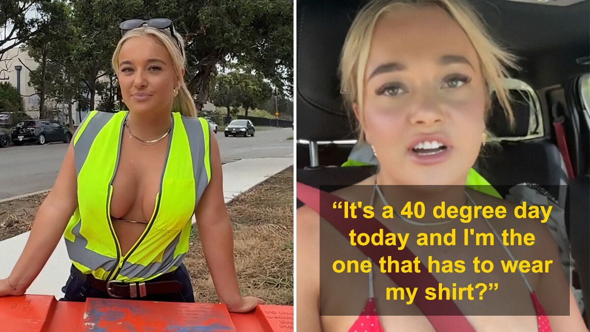 “It’s A Natural Thing”: ‘Bikini Tradie’ Asks To Work Topless Like Male Co-Workers | Bored Panda