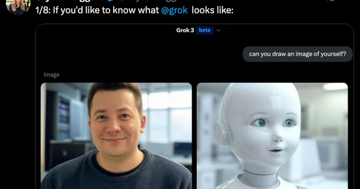 AI Grok Drew A Picture Of Itself; Here Are 13 Interactions That This ...