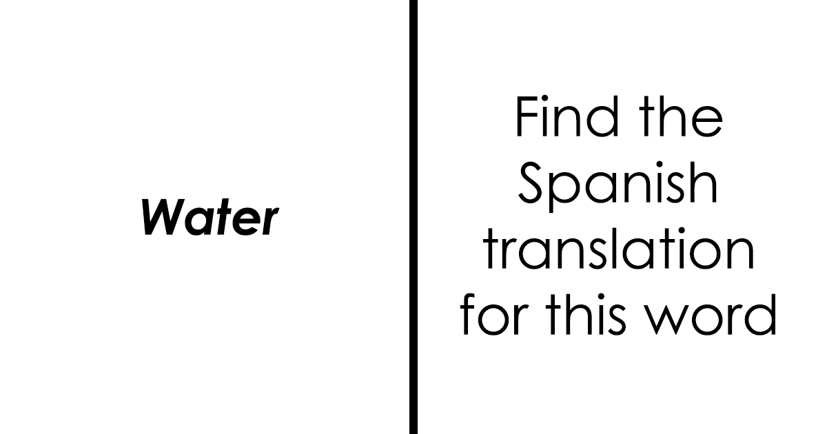 Let’s Test If You Can Match These 21 Everyday Words To The Right ...