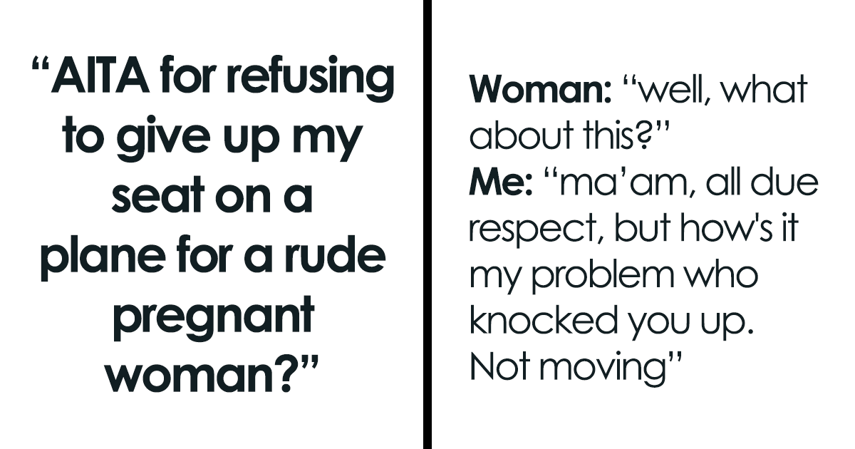 “How’s It My Problem Who Knocked You Up?”: Pregnant Woman Gets Physical Over Seat Swap Denial ...