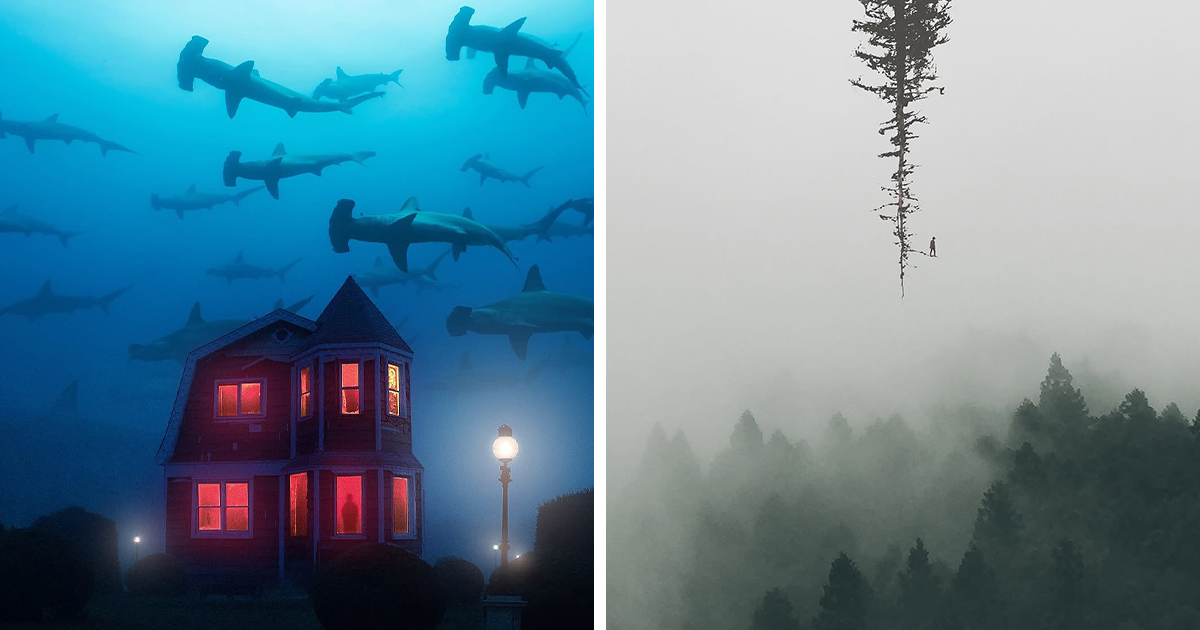 25 Dreamlike Digital Manipulations By Ted Chin | Bored Panda