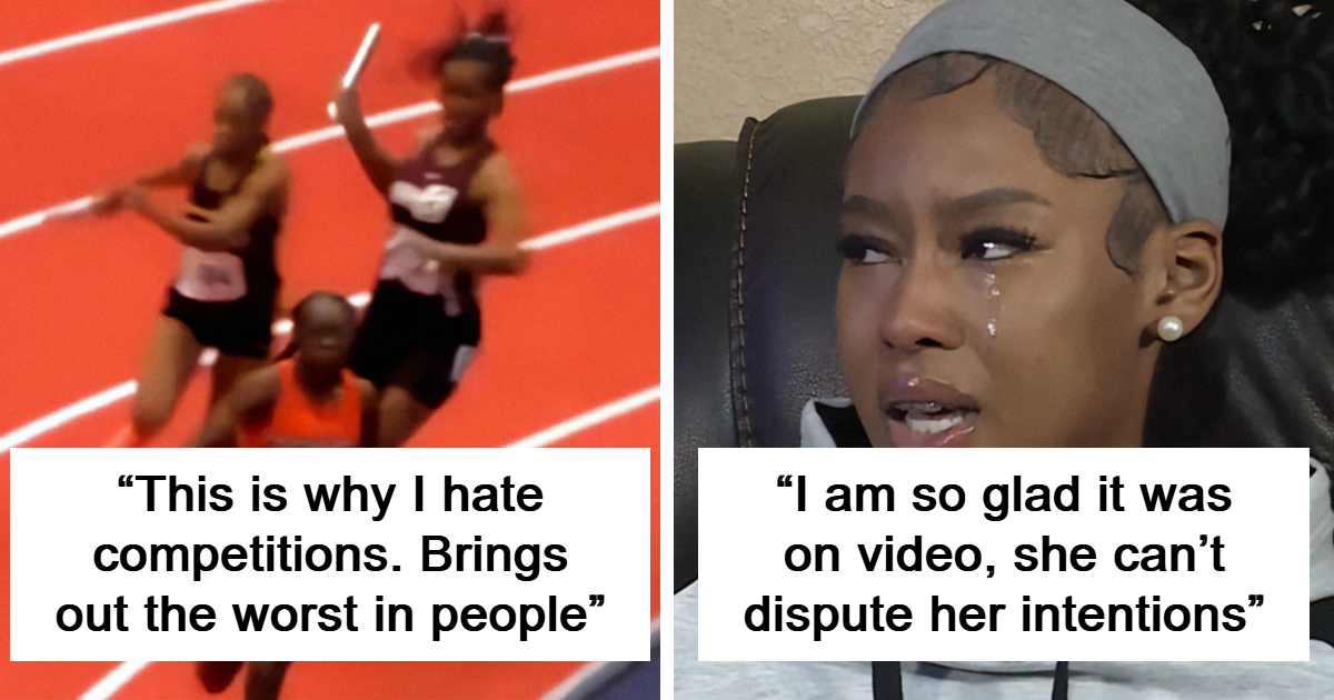 Teen Track Star Disqualified For Striking Opponent With Baton Speaks ...