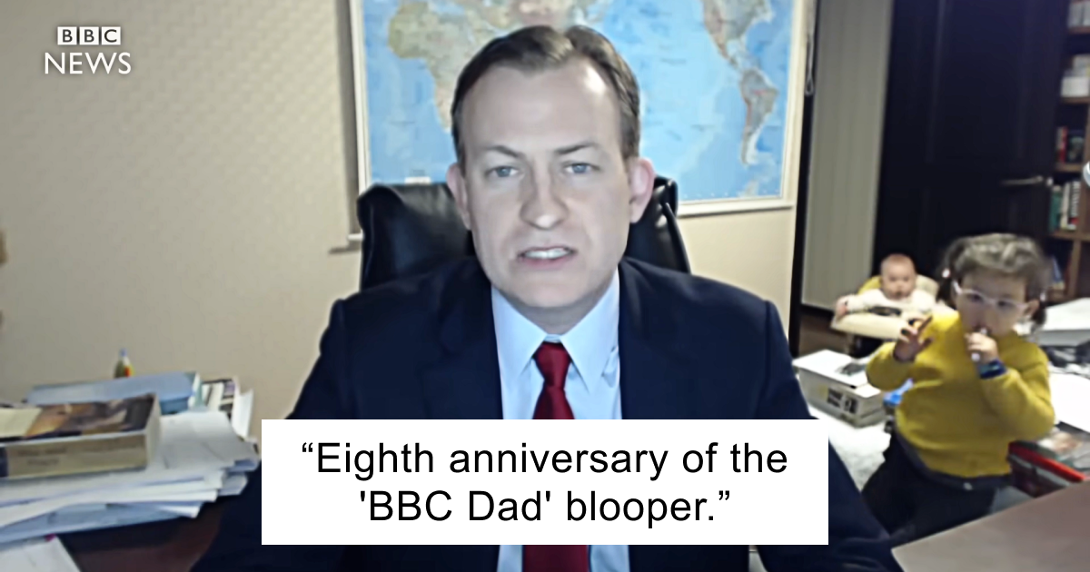 “BBC Dad” Shares Heartfelt Update On His Kids, 8 Years After Viral ...