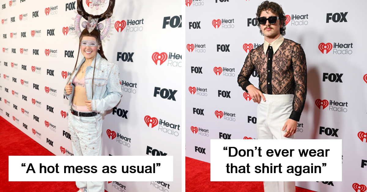 27 Worst Dressed Celebrities From The 2025 iHeartRadio Music Awards Red ...