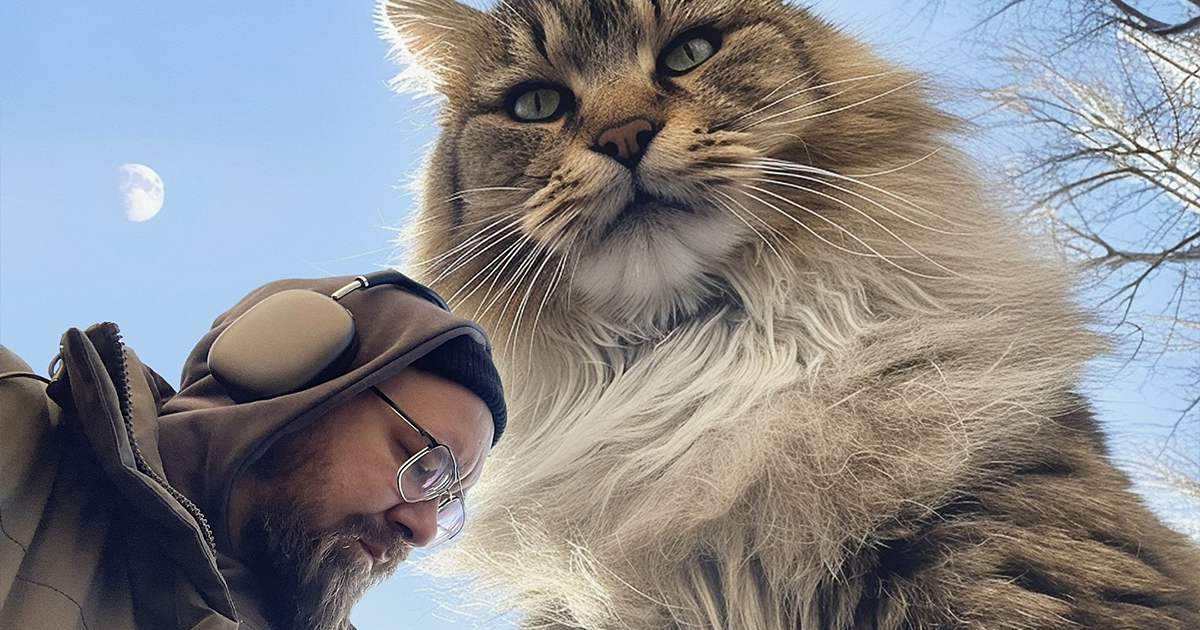 If Cats Were Giants: 24 Surreal Images Created By This Artist (New Pics ...