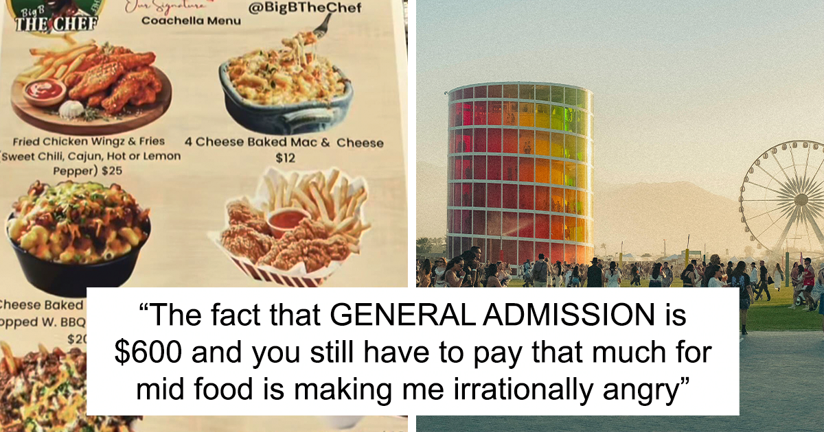 Coachella Sparks Outrage As Attendees Discover How Ridiculously High ...