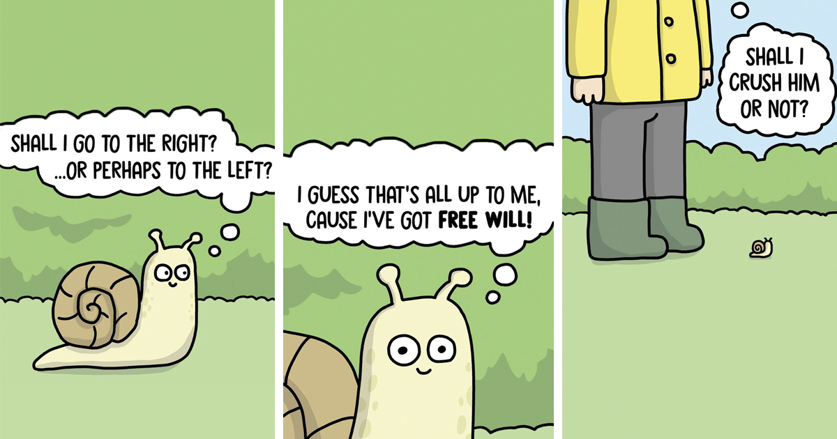 30 Silly Cartoons With Unexpected Endings By Whoops Comics | Bored Panda