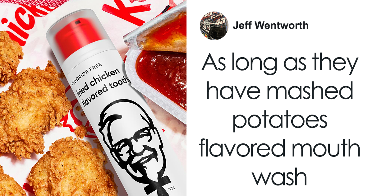 KFC Just Released A 'Finger-Licking' Toothpaste – Folks Are Either ...