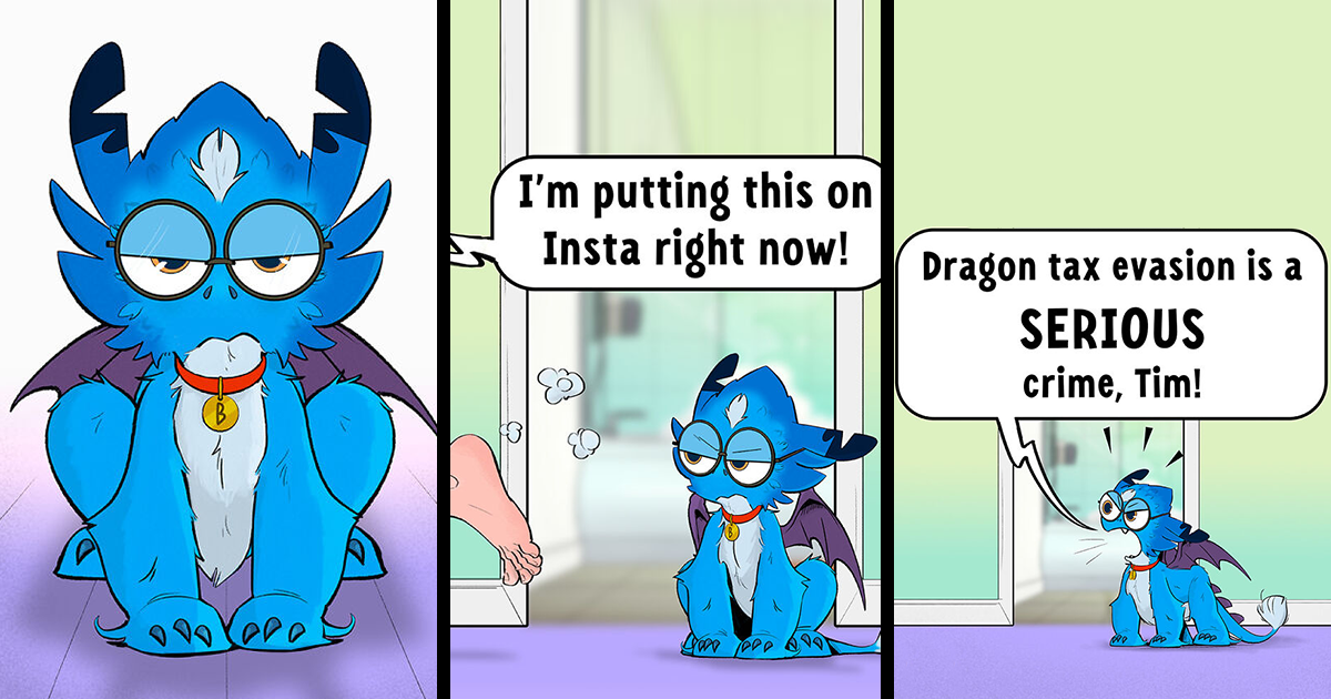 Tim And Bash: I Make Comic About A Pet Dragon; Here He Raises Taxes For ...