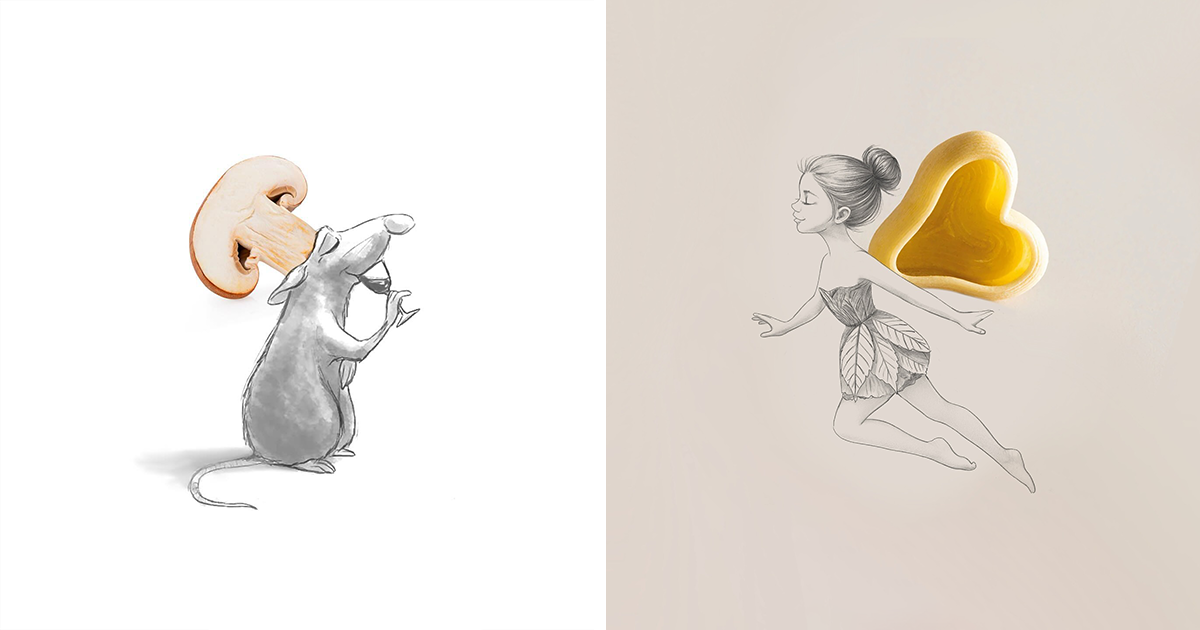 50 Creative Illustrations Transforming Everyday Objects Into Something ...