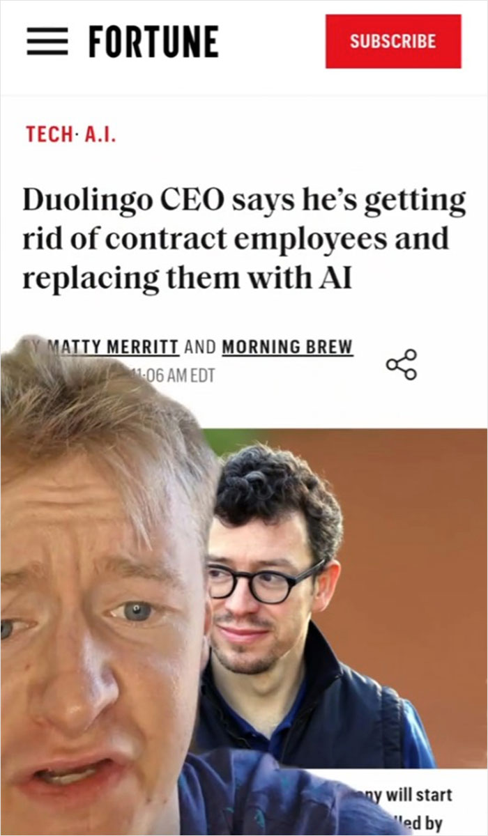 “You Can Keep Your ‘AI-First’ Company”: Loyal Users Cancel Duolingo Over AI Replacing Workers ...