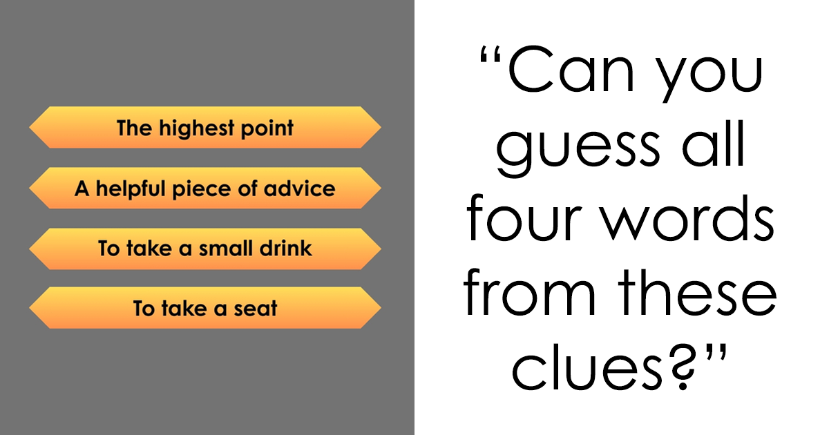 “One Letter At A Time”: Only True Puzzle Masters Can Solve All 17 Of ...