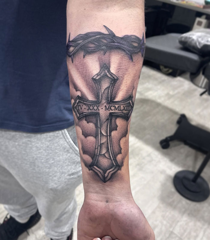 Forearm Cross Tattoos For Men 40 Cross Tattoo Designs For Men On Forearm Cross Tattoos For Men 40 Cross Tattoo Designs For Men On