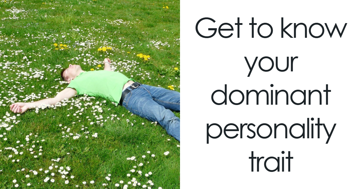 "What's Your Dominant Trait?" Answer These 24 Questions And Find Out ...