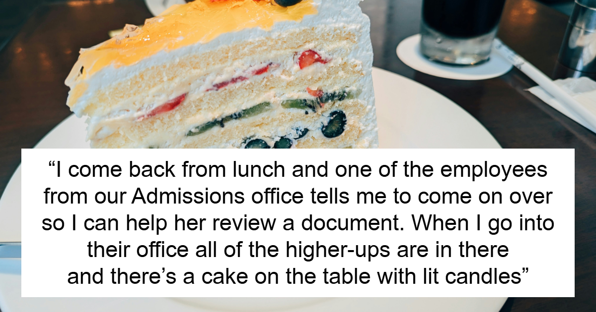 Introvert Called "Ungrateful" For Refusing B-Day Cake And Throwing It ...