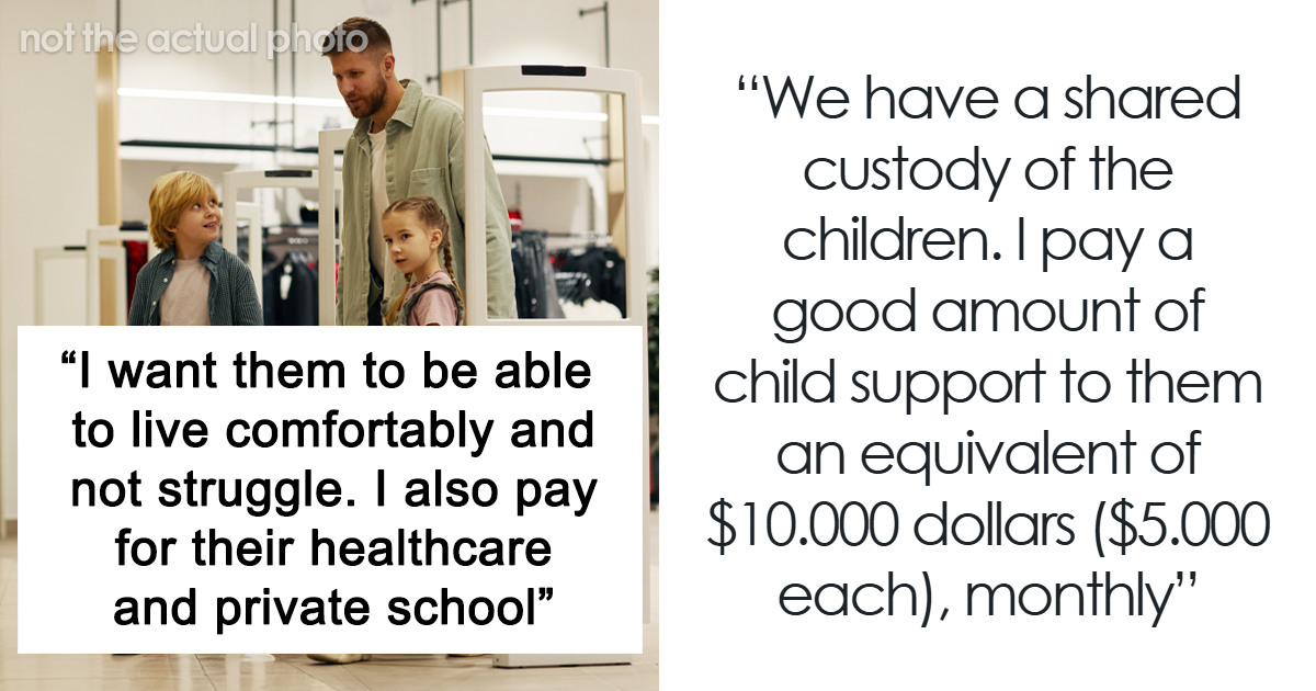 Mom Saves Up Child Support, Leaves Kids In Tattered Clothes, Is Shocked ...