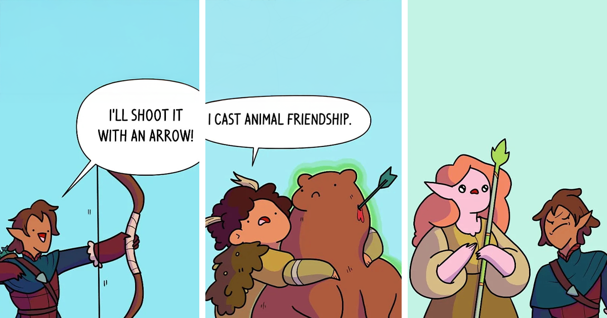 27 Comics That Perfectly Combine D&D Shenanigans And Real-World Humor ...