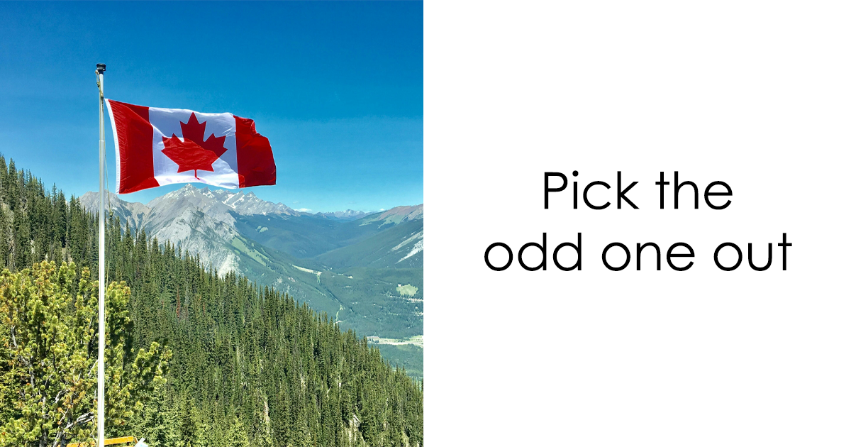 Think You’re A Geography Buff? Only 28% Can Solve These Odd-One-Out ...