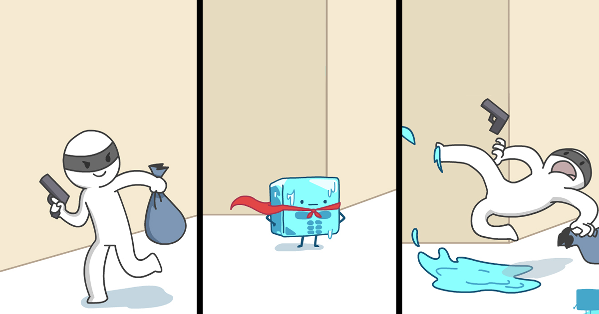 50 Fresh Comics Showing The Life Of An Ice Cube Trying Not To Melt | Bored Panda