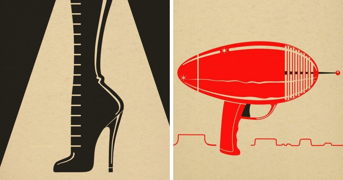 I'm Inspired By Technical Drawings To Create Art About Iconic And ...