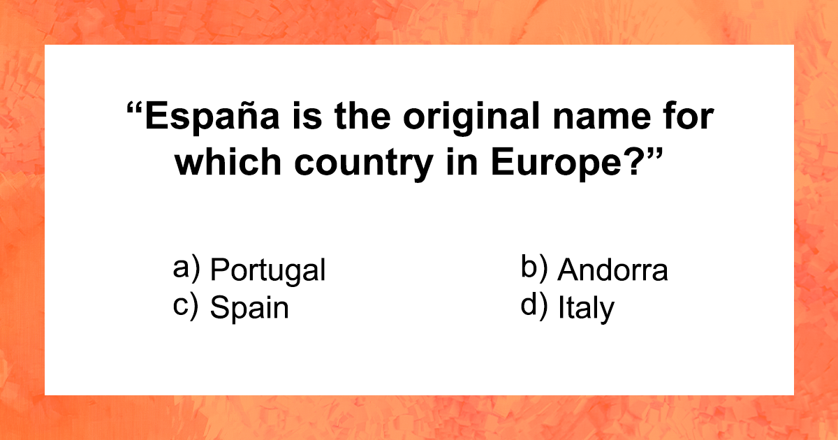 Only 27% Can Guess These 31 Foreign Countries' Names | Bored Panda