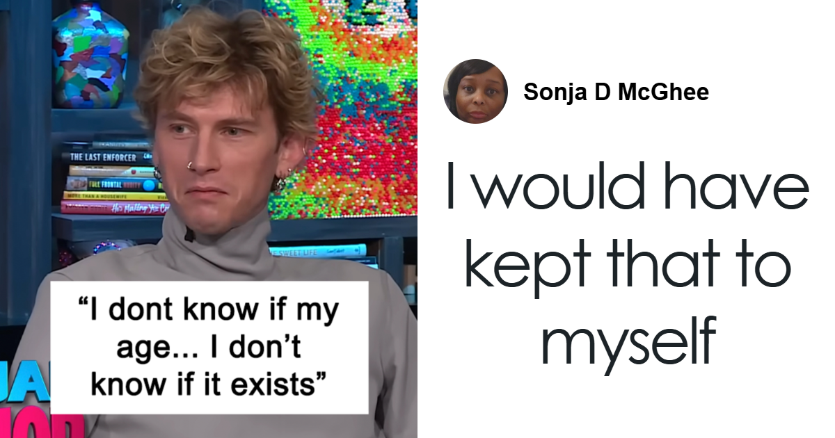 Machine Gun Kelly Claims He's Half Alien, Doesn't Know His Age, And ...