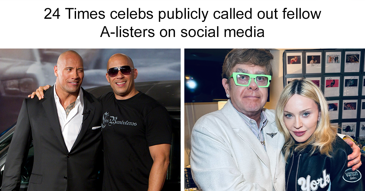 24 Times Celebs Publicly Called Out Other Celebs On Social Media ...