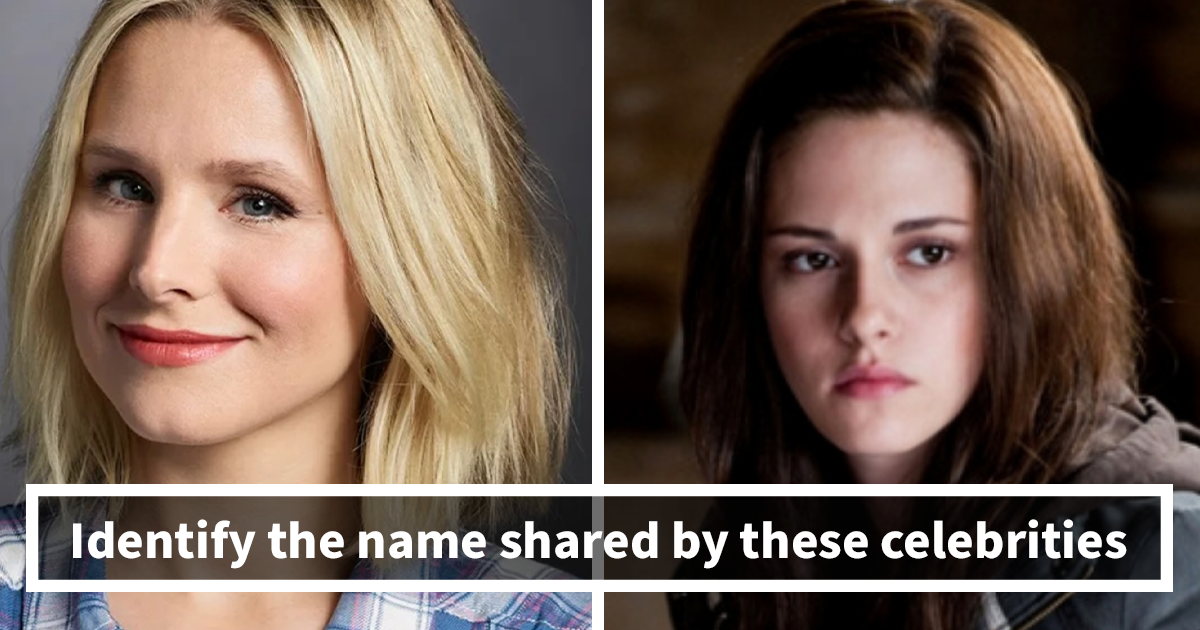 Only 23% Nail This Celebrity Name Challenge – Are You One Of Them ...