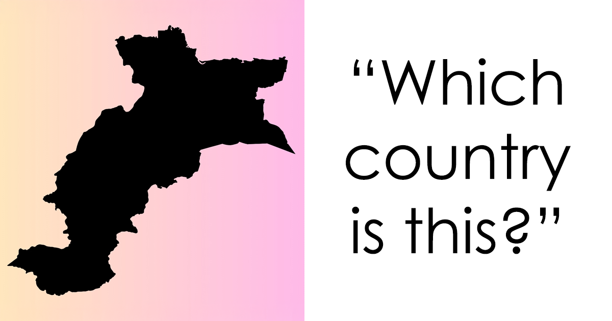 28 Rotated Country Maps To Test Your Geography Skills – Can You Pass ...