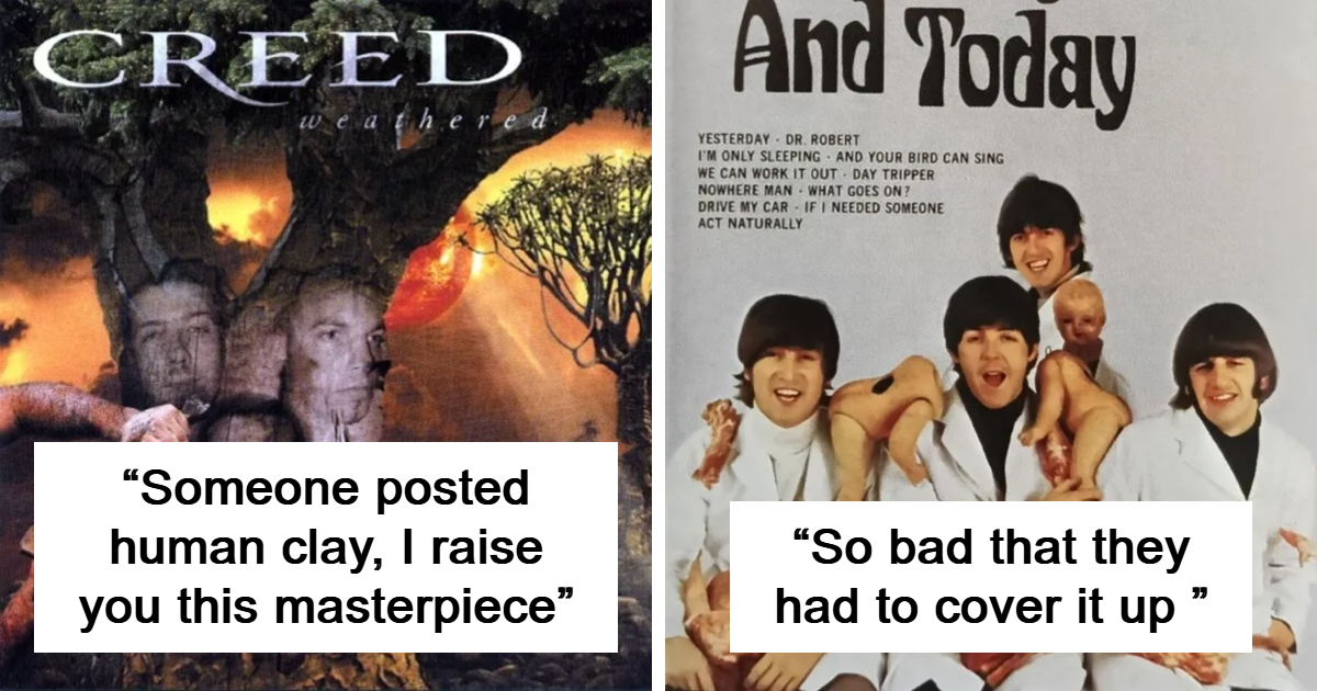 27 Worst Album Covers Of All Time As Shared By Internet Users Who Wish