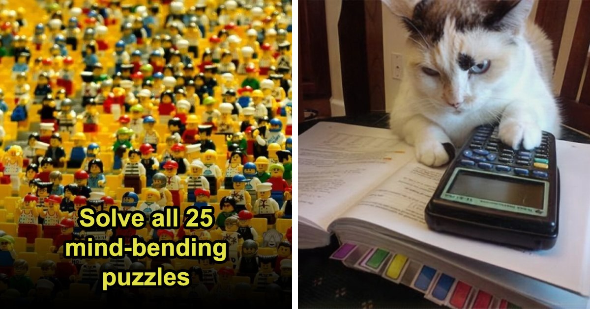 25 Mind-Bending Riddles To Test Your Visual Logic – Will You Beat Them ...