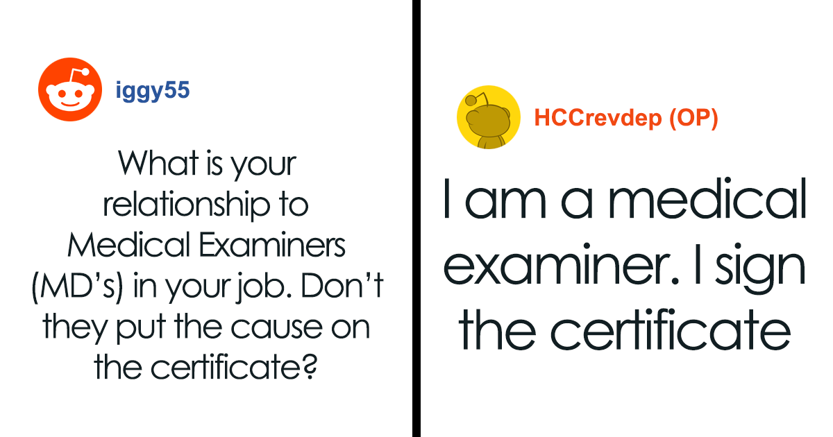 “I Ruled It Accidental”: 50 Coroners Reveal The Most Fascinating Parts ...