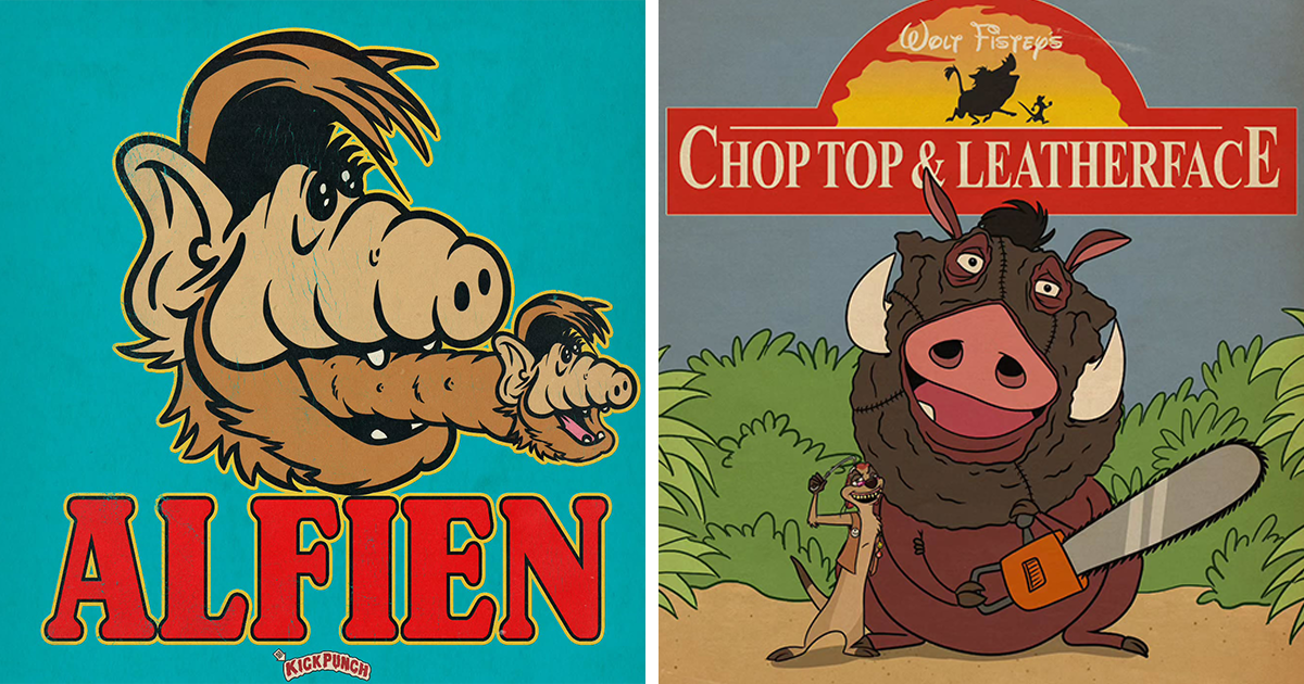 Artist Turns Classic Cartoons Into Creepy Horror Scenes (50 Pics ...