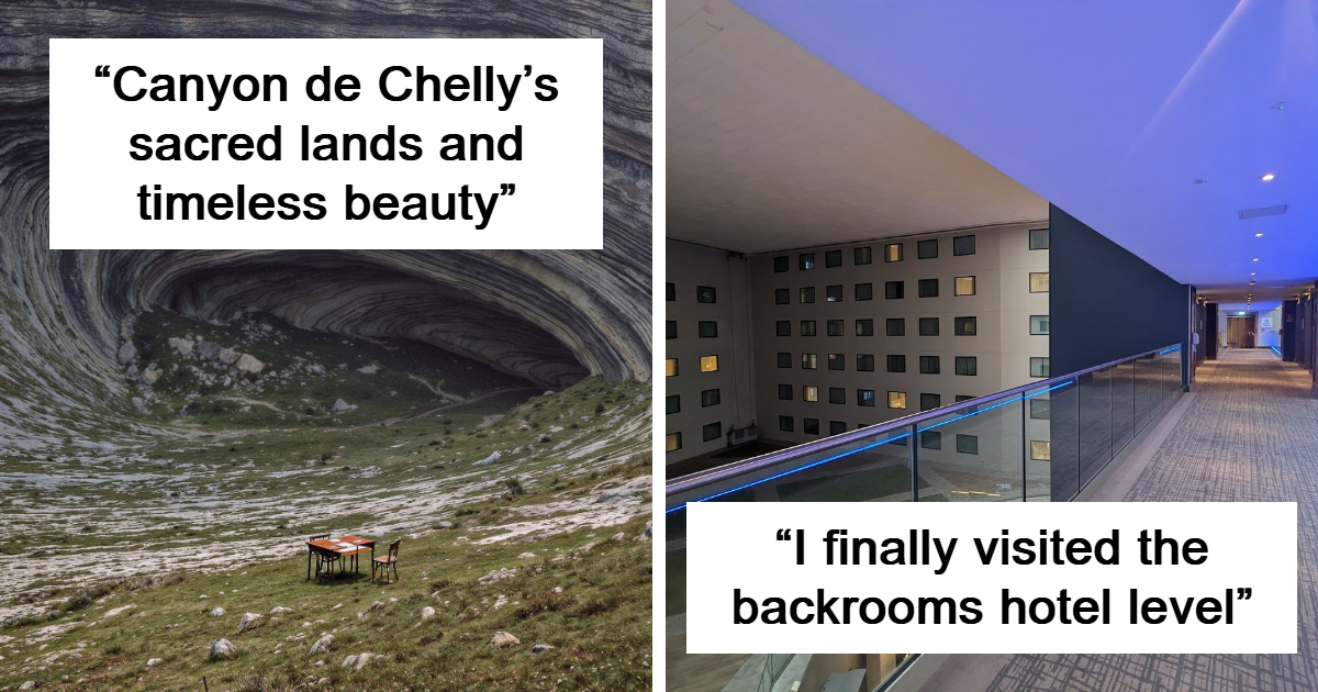 “Bro Lives In A Truman Show”: 50 Beautiful Yet Unnerving Liminal Spaces ...
