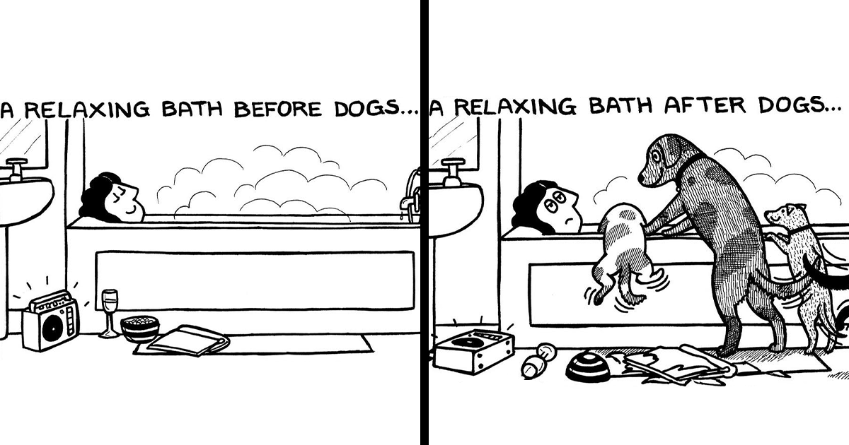 32 Comics That Show The Chaos And Joy Of Owning A Dog | Bored Panda