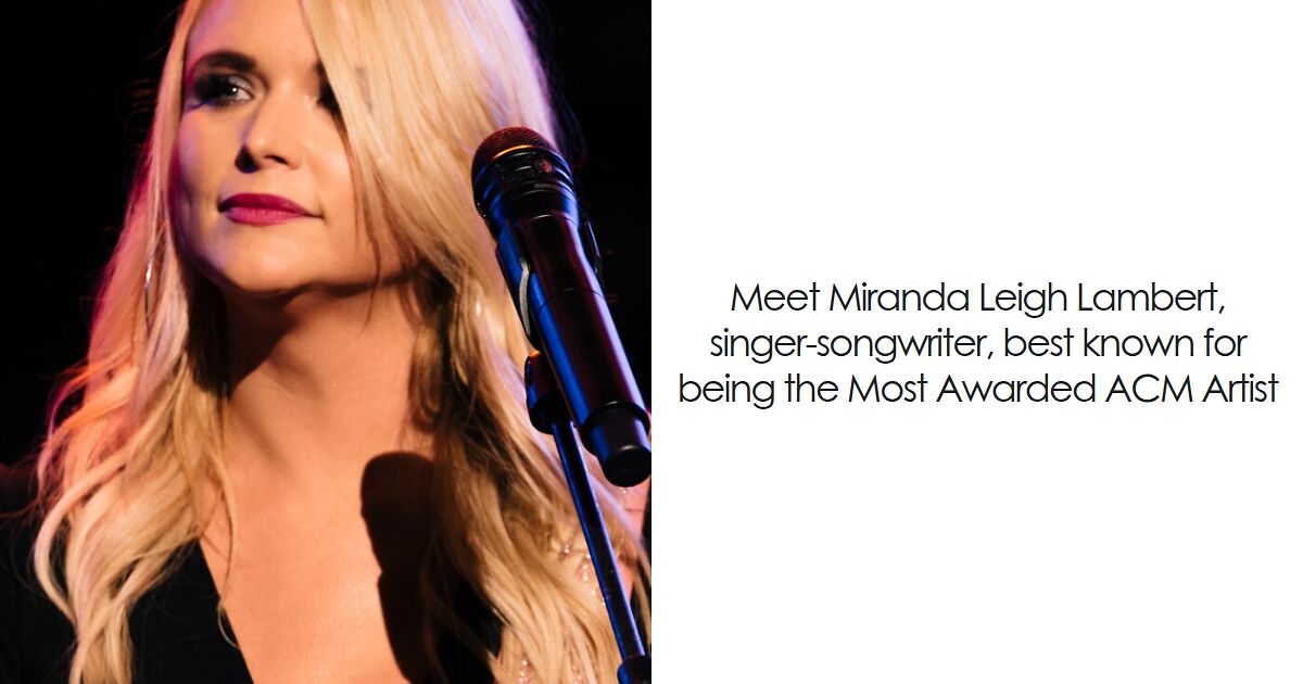 Miranda Lambert: Bio And Career Highlights | Bored Panda
