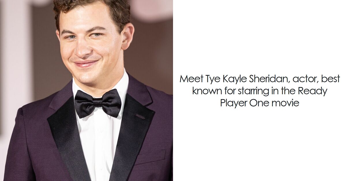 Tye Sheridan: Bio And Career Highlights | Bored Panda