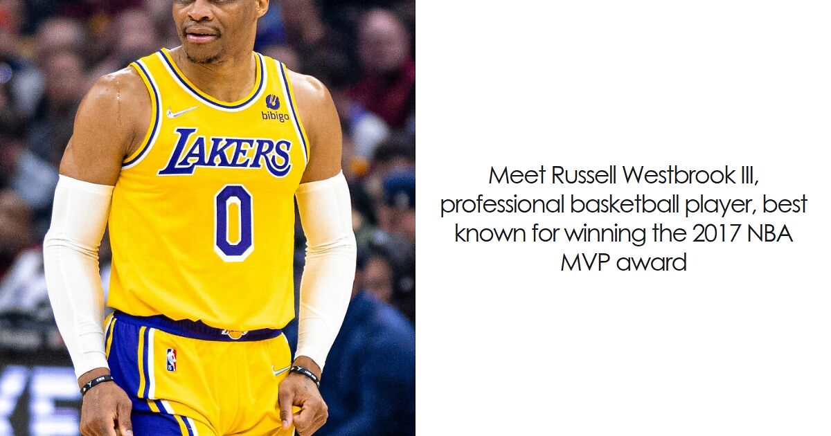 Russell Westbrook: Bio And Career Highlights | Bored Panda
