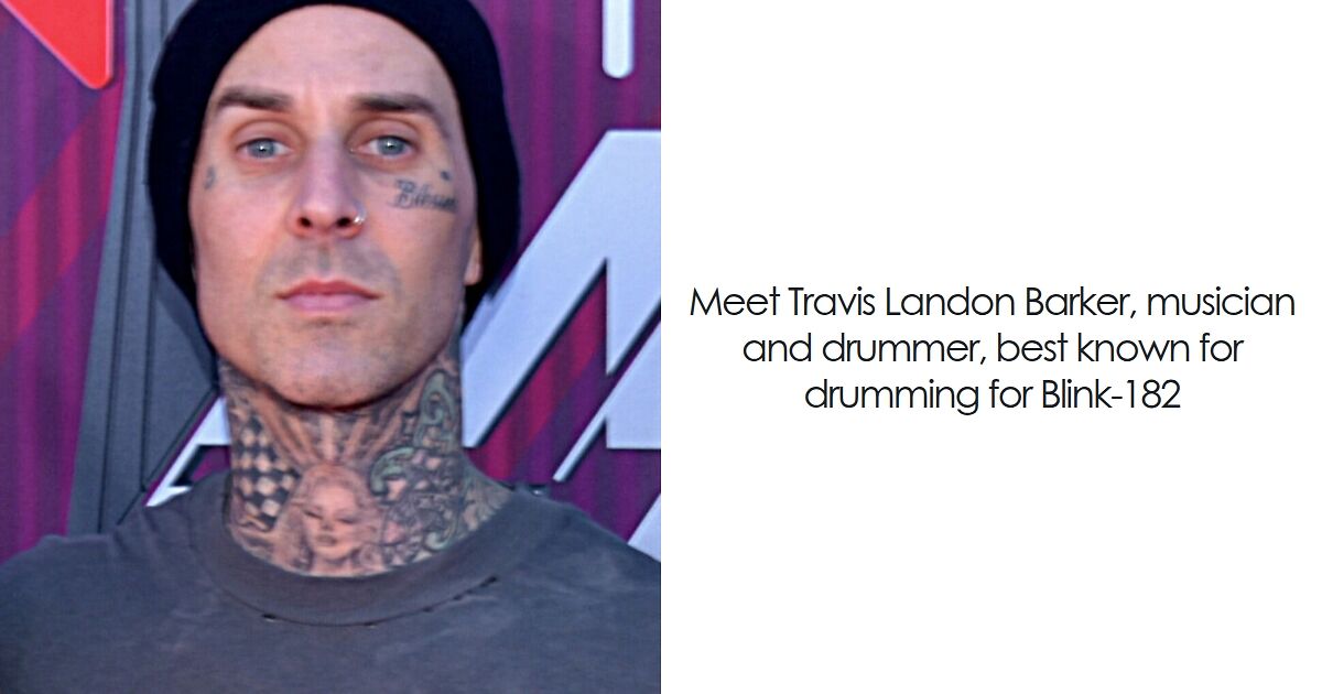 Travis Barker: Bio And Career Highlights | Bored Panda