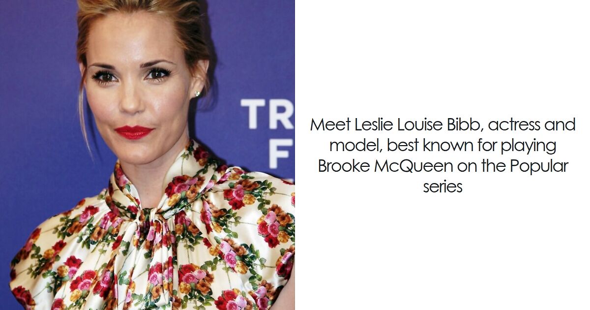 Leslie Bibb: Bio And Career Highlights | Bored Panda