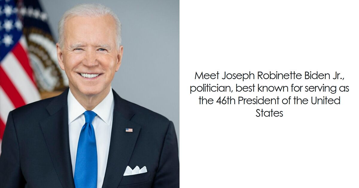 Joe Biden: Bio And Career Highlights | Bored Panda